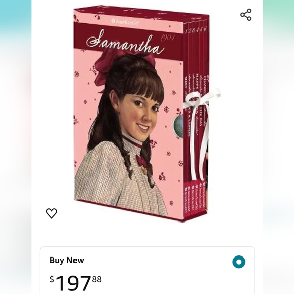 American Girl | Toys | American Girl 94 Samantha Book Collection Bundle ...